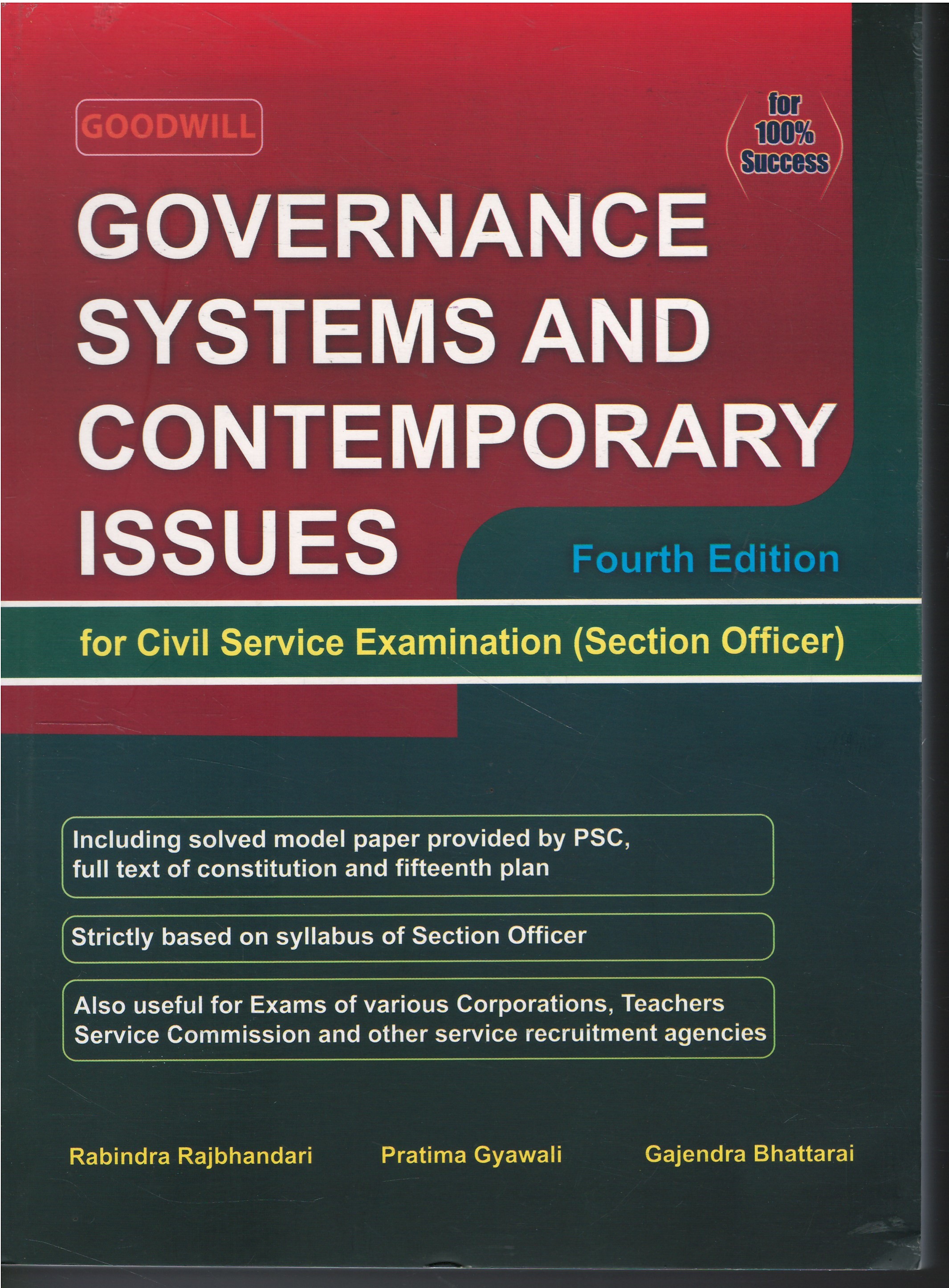 Books & Crafts :: Books :: Education :: Loksewa Section Officer Adhikrit Governance Systems and ...