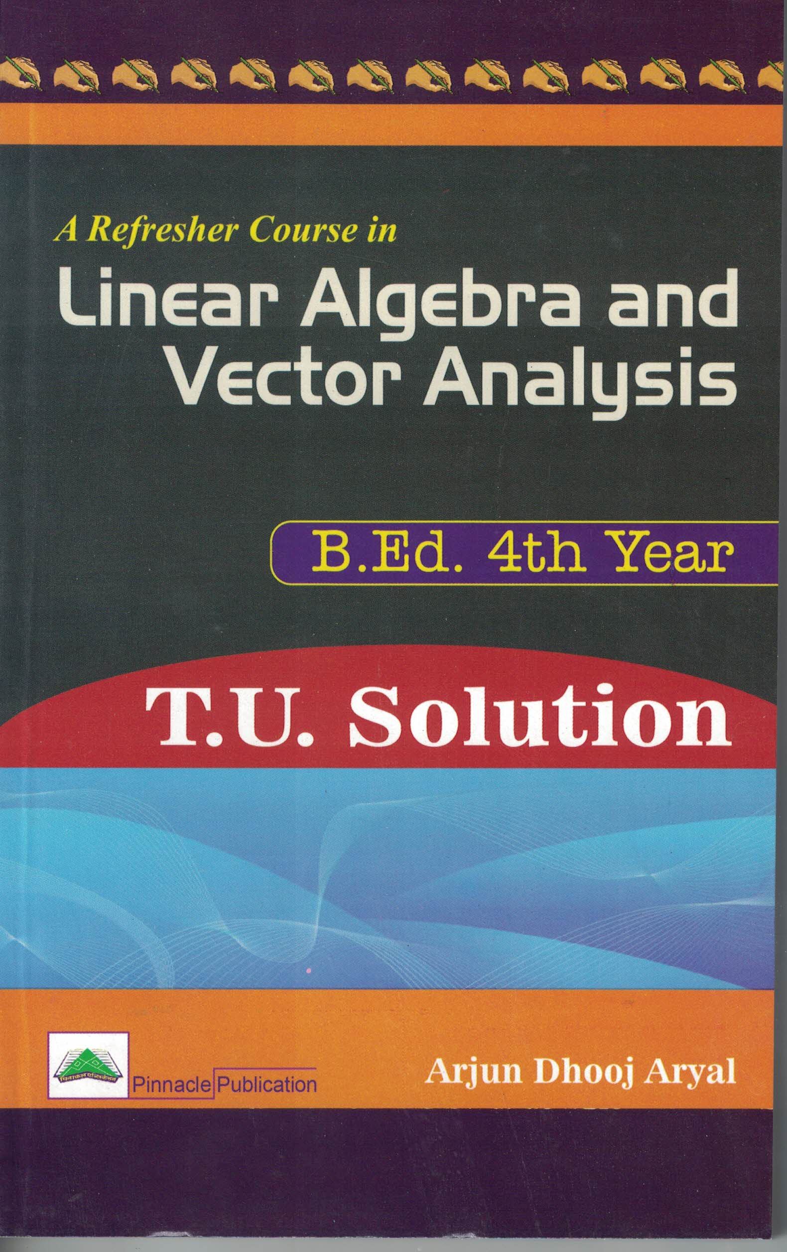 Books & Crafts :: Books :: Education :: Linear Algebra And Vector ...