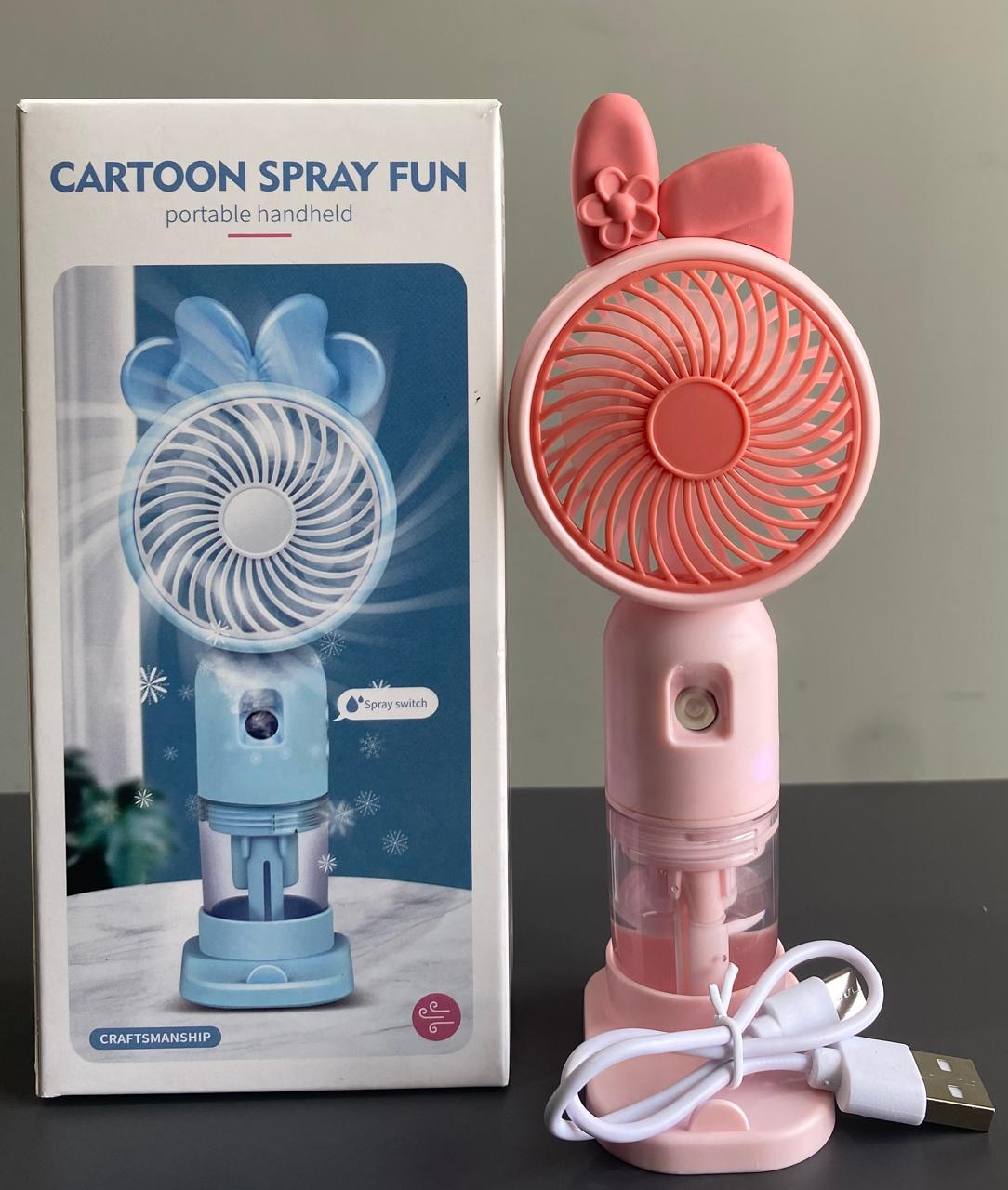 Mini Mist Fan – Portable Cooling Spray