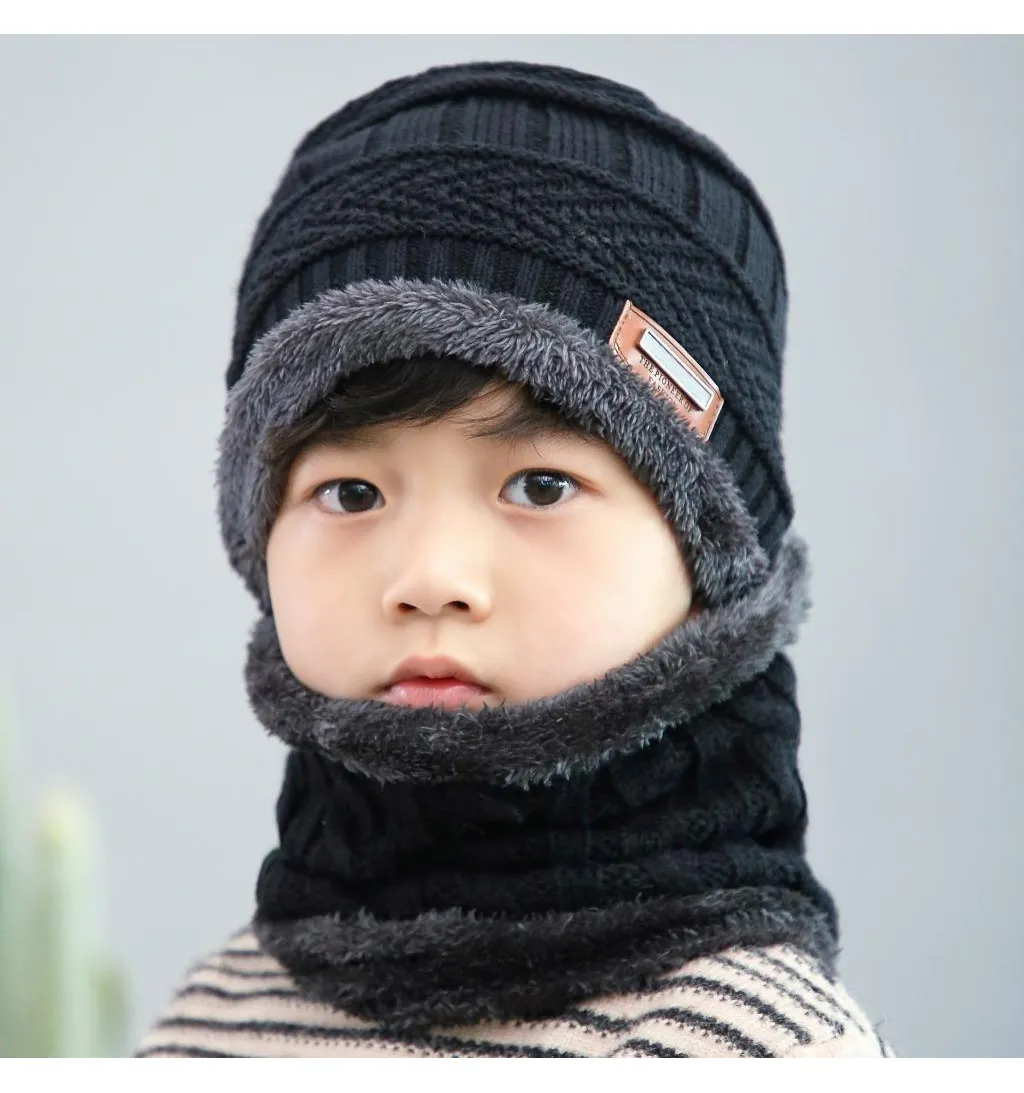Combo Offer New Winter Cap Topi And Neck Warmer For Men and Women