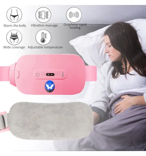 Rechargeable Period Cramp Relieve Massager 2.0 Mensural Heating Belt